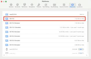 Fix Xcode losing references to downloaded Simulator runtimes | An Tran