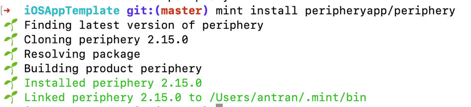 Use Mint to install Swift command line tool package without root permission | An Tran